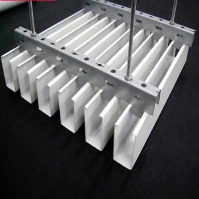 China Wholesale Fireproof Sound-Absorbing Lightweight Aluminium Ceiling TU-Shaped for Office and Commercial Spaces for sale