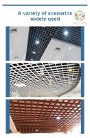 China Class A1 Fire Resistant Sound Absorbing Aluminium Ceiling with Customizable Colors for Suspended Ceiling System for sale