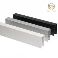 China Class A1 Fire Resistant Sound Absorbing U Shape Baffle Ceiling with Customizable Colors for Commercial and Industrial Use for sale