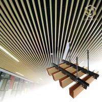 China Class A1 Fire Resistant Sound Absorbing Aluminium Ceiling with Customizable Colors for Suspended Ceiling System for sale