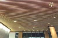 China Aluminium Ceiling with Sound Absorbing and Class A1 Fire Resistance for Suspended Ceiling System for sale
