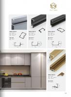 China Aluminium Profile Kitchen Cabinet Door Frames  Edge Frame with Customized Length for sale