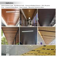 China Sound Absorbing Class A1 Fire Resistance Aluminium Ceiling with Customizable Colors for Commercial and Residential Use for sale