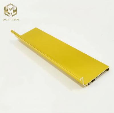 China Modern Furniture Aluminium Profile Pull Handles Kitchen Cabinet Door Knobs for sale