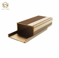 China Aluminum Anodized Extrusion Enclosure Electronics Control Cabinet Distribution Box for sale