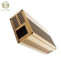 China Custom Anodized CNC Aluminum Extrusion Enclosure Extruded Aluminum Electronic Box Electrical Project PCB Housing Electric Shell for sale