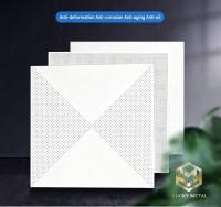 China Aluminium Lay-in Ceiling Aluminum Perforated Ceiling Tile for sale