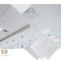 China 600*600 Aluminum Ceiling Panel Panel for Office Fireproof Durable Ceiling Solution Fire-Safe High-Quality Ceiling Tile for sale