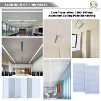 China 600*600 Aluminum Ceiling Panel Panel for Office Fireproof Durable Ceiling Solution Fire-Safe High-Quality Ceiling Tile for sale