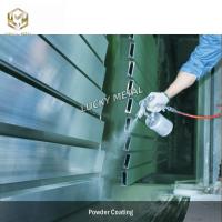 China Customized Residential Powder Coating Woodgrain External Wall Cladding Architectural Aluminum Soffit Ceiling Panel for sale