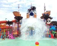 China Fiberglass Water Park Equipment Integrated Water House Amusement Facility for sale