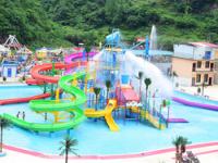 China Customzied Interactive Water Play Equipment Mini Indoor Water Slide for sale
