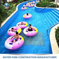 China CE Water Park Lazy River Outdoor Water Park Equipment with different landscapes for sale
