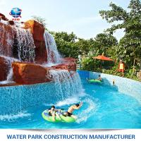 China CE Water Park Lazy River Outdoor Water Park Equipment with different landscapes for sale