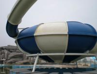 China 480 riders /h Body Water Slide Water Theme Park Space Bowl Slide for sale