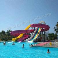 China Childrens Backyard Residential Pool Water Slides Customzied Size Color for sale