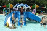 China Adult Children'S Swimming Pool Slides Water Slide Splash ISO9001 for sale