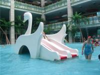 China White Swan Children'S Water Slides Sale Aqua Park Equipment L4500xH2800mm for sale