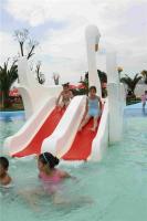 China White Swan Children'S Water Slides Sale Aqua Park Equipment L4500xH2800mm for sale