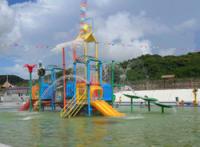 China FRP Aquatic Play Equipment Holiday Resorts Residential Swimming Pool Slides for sale