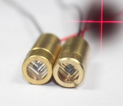 China Cheap 650nm red cross line laser module for sale