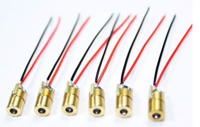 China Cheap 635nm 1mw red dot laser module for sale