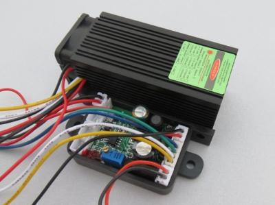 China 532nm 200mW AC/DC 12V Input Voltage Industrial Grade Green Beam Laser Module for sale