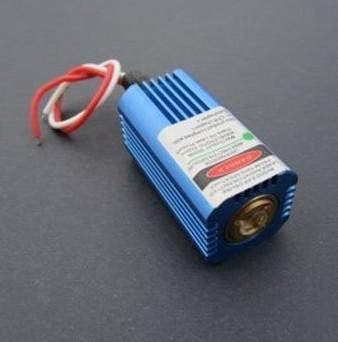 China Constant Current 532nm 3-5V 50mW  Green Dot Beam Laser Module With Aluminium Heat Sink And Anti-access Protection for sale