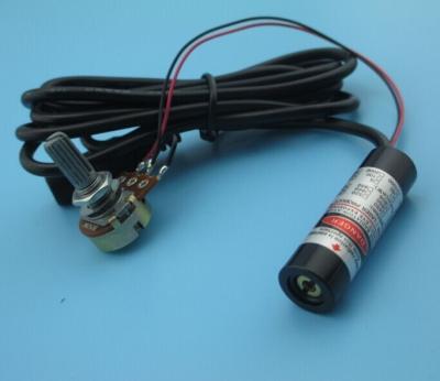 China output power adjustable 650nm 5mw red line laser module for sale