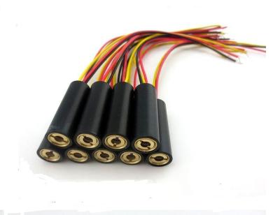 China 635nm 30mw Red Dot Laser Diode Module with 0-50KHZ TTL Modulation  For Electrical Tools And Leveling Instrument for sale