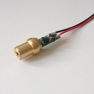 China 520nm 5mw Green Dot Laser Diode Module For Laser Pointer ,Laser Stage Light ,Electrical Tools And Leveling Instruments for sale