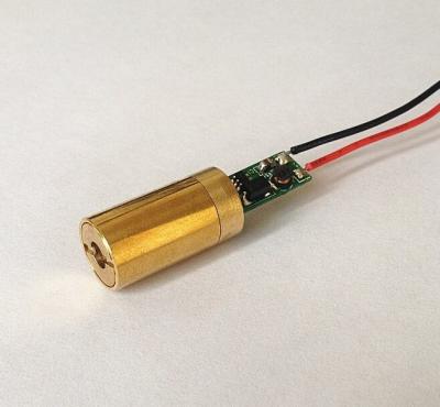 China 520nm 10mw Green Dot Laser Diode Module For Laser Pointer ,Laser Stage Light ,Electrical Tools And Leveling Instruments for sale