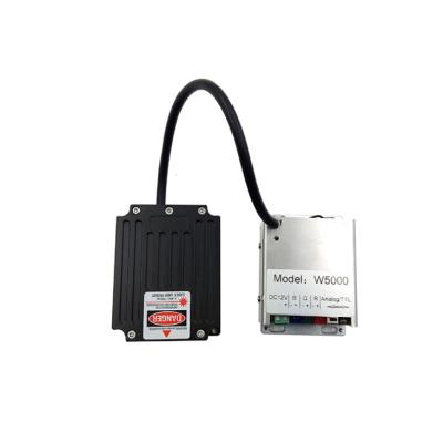 China 520nm 4W High Power Green Dot Beam Laser Module With TTL Modulation For Laser Stage Light for sale