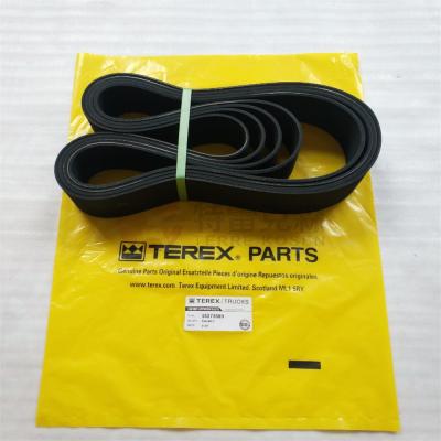 China TEREX 15273589 Fan belt for terex tr60 dump truck Genuine and OEM parts for sale