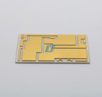 China Thickness 0.1mm to 3.0mm Ceramic Board with Copper Clad Laminate Copper Thickness 18µm to 105µm Used in High Precision Electronic Components for sale