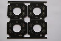 China Plated Ni/Au Surface Finishing 1200 MM Length Yellow Silkscreen Polytronics PCBs for Durable and Long-Lasting Devices for sale