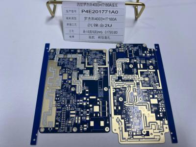 China 2-Layer Rogers PCB Board and 1.6mm Thickness for Industrial Applications for sale