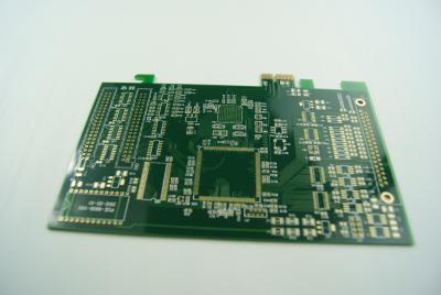 China 0.10mm Minimum Hole Diameter Multilayer Printed Circuit Board for Advanced PCB Manufacturing Single Layer Immersion Gold for sale
