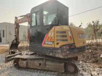China 0.21 Cbm Used SANY Excavator Second Hand 5 Ton SY55C Mini Hydraulic Crawler for sale