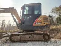 China 0.21 Cbm Used SANY Excavator Second Hand 5 Ton SY55C Mini Hydraulic Crawler for sale
