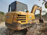 China 0.21 Cbm Used SANY Excavator Second Hand 5 Ton SY55C Mini Hydraulic Crawler for sale
