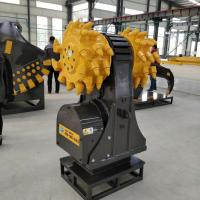 China Milling Attachment Drum Cutters For Excavators, Earth Moving Equipment Parts for sale