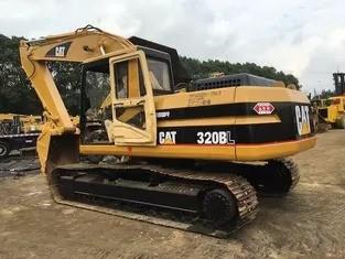 China hot sale Cat 320bl Used Wheel Excavator Used Cat Mini Excavator 1.2m3 Bucket for sale