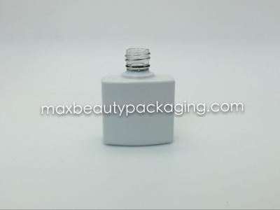 China 15ml high quality powder coating gel bottle black and white thick tough powder coating nail polish packaging for sale
