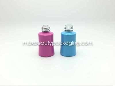 China thick tough powder coating gel bottle high quality nail polish packaging uv color coating finish environment friendly for sale