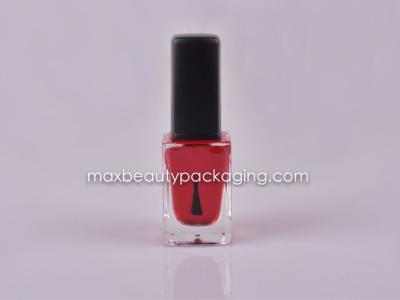 China square nail polish cap and nail polish bottle 15ml shiny black cap nail polish packaging for sale