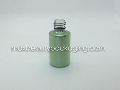 China thick strong and tough powder coating gel bottle uv metallic color coating second treatment nail polish packaging for sale