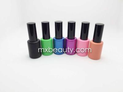 China UV coating gel polish bottle different color coating finish gel polish bottle nail polish for sale