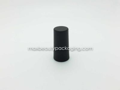 China N1023 long straight nail polish cap nail polish packaging plastic cap shiny black cap double cap uv coating available for sale