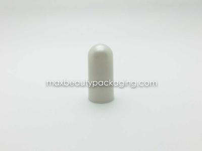 China N1027 bullet shape nail polish cap nail polish packaging plastic cap shiny black injection cap uv coating color availabl for sale